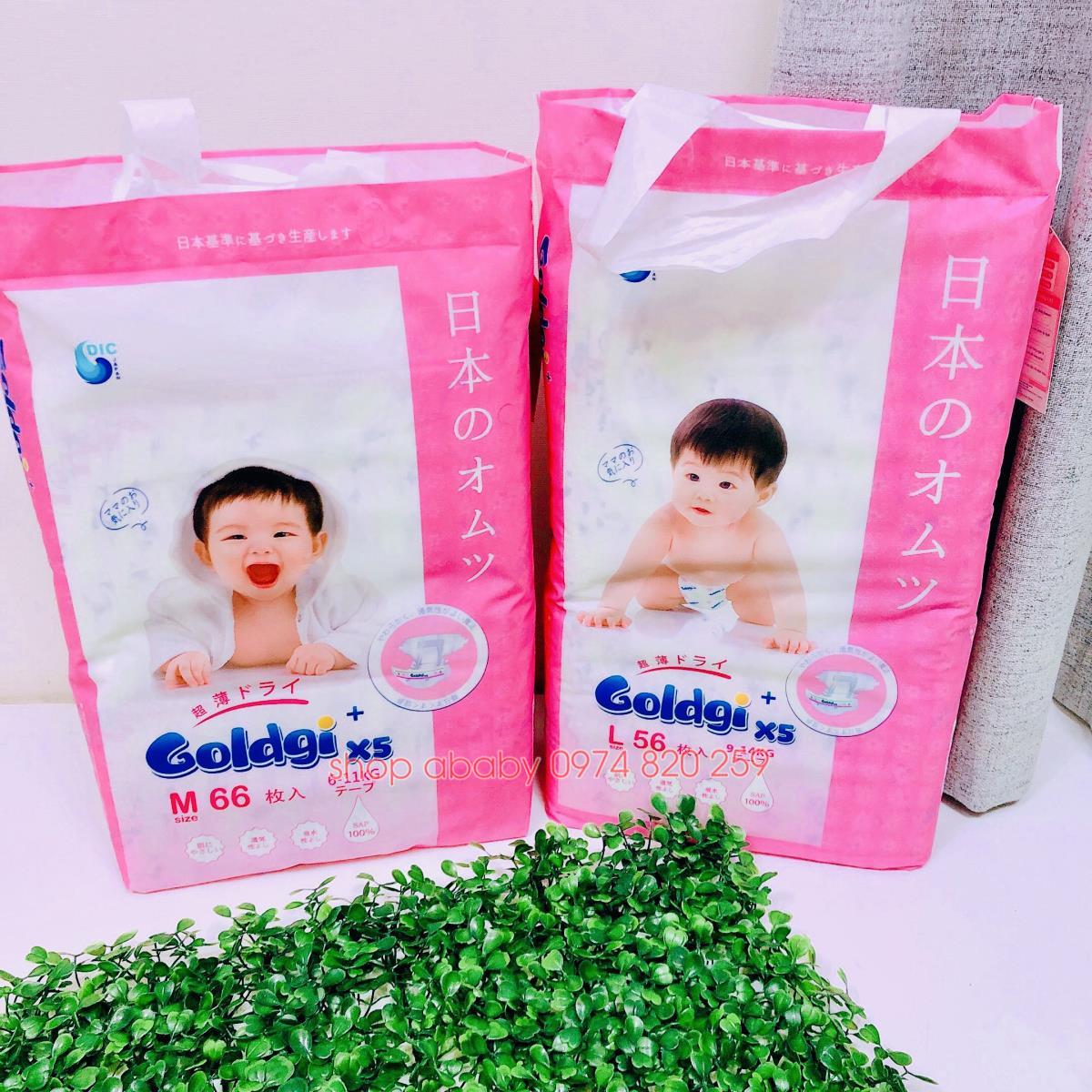 Bỉm - Tã dán Goldgi+X5 | Bỉm cho bé