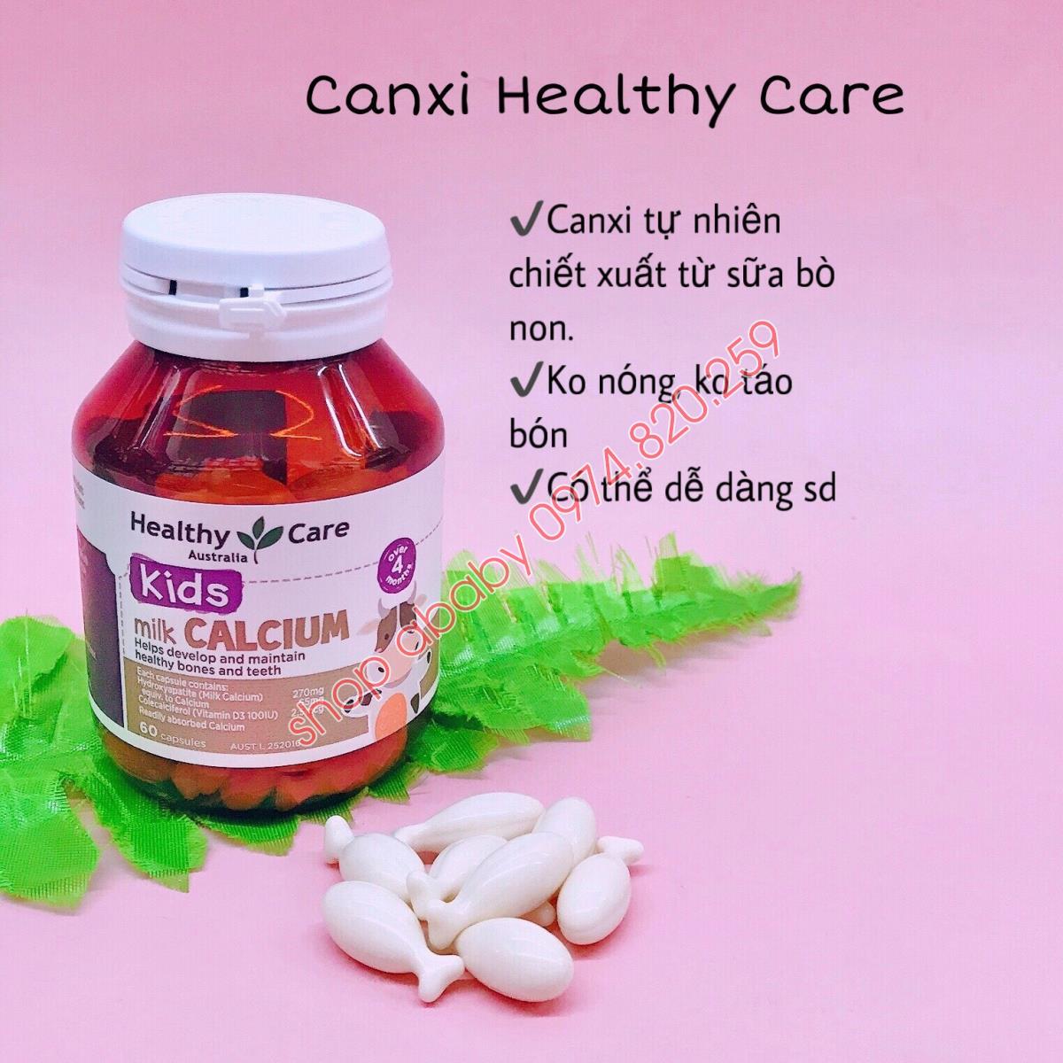 Canxi Healthy Care 60 viên (>4m) | Tủ thuốc gia đình