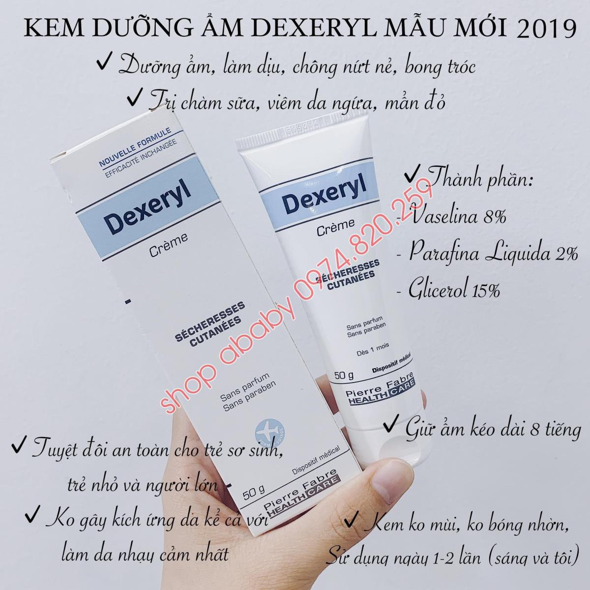 Kem nẻ, chàm Dexeryl 50g | Kem chống nẻ, dưỡng da