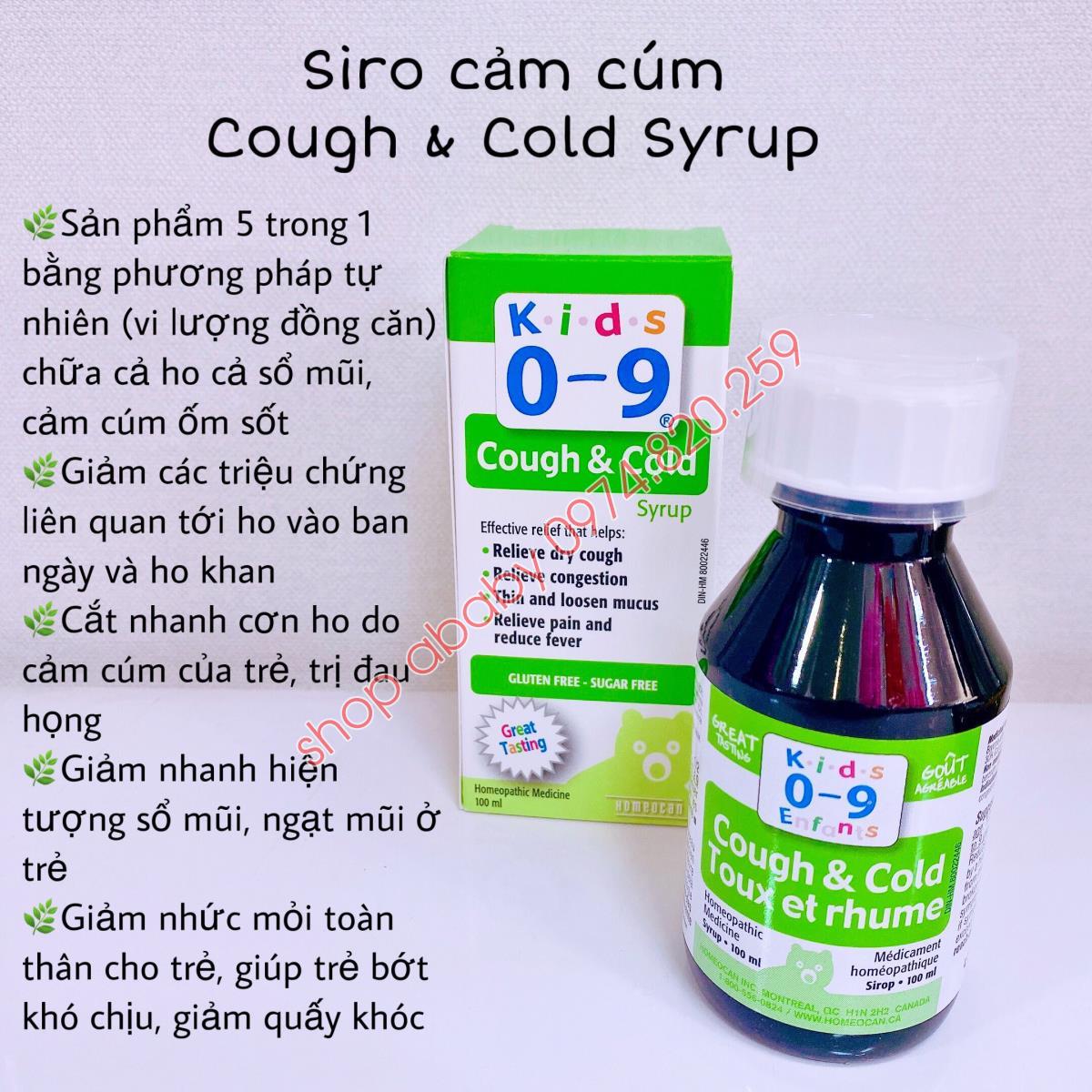 Siro cảm cúm Cough & Cold Syrup | Vitamin,Thực phẩm chức năng