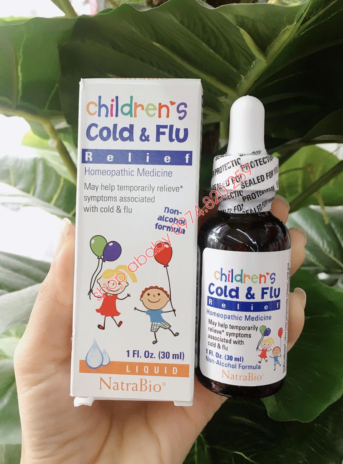 Siro đặc trị cảm cúm Children's Cold & Flu | Tủ thuốc gia đình