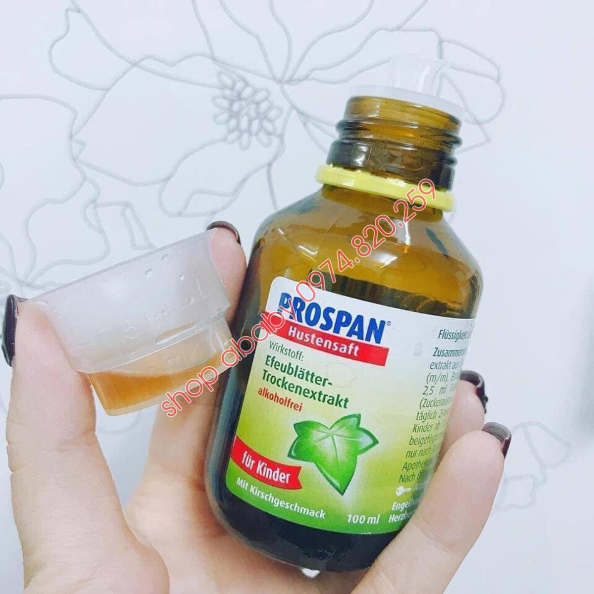 Siro Prospan Đức (>1 tháng) | Tủ thuốc gia đình