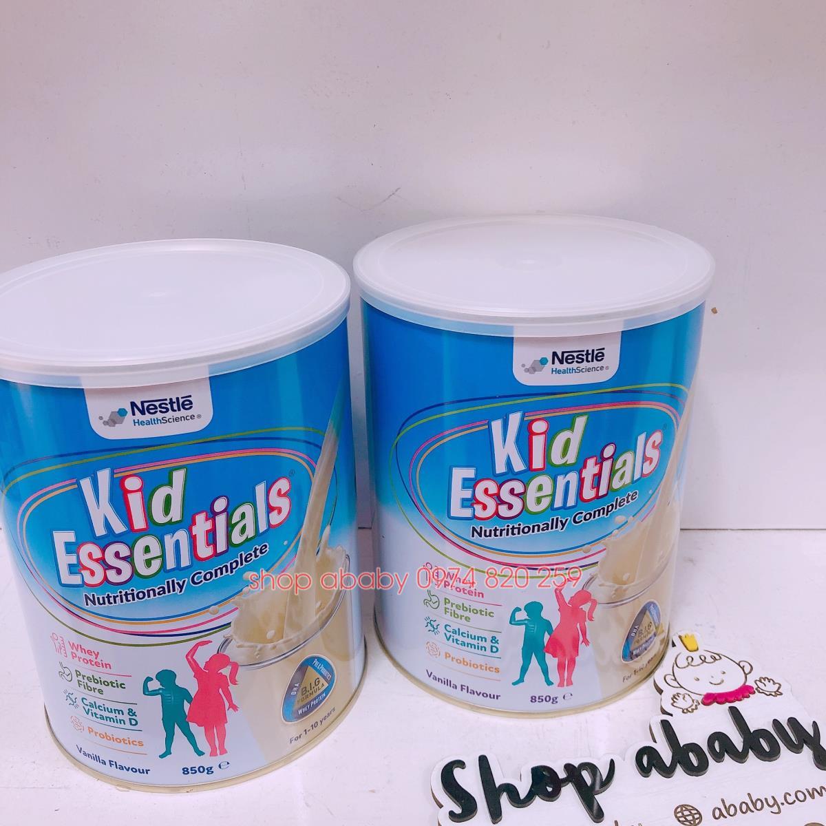 Sữa Kid Essential Úc 800g(1-10 tuổi) | Sữa cho bé
