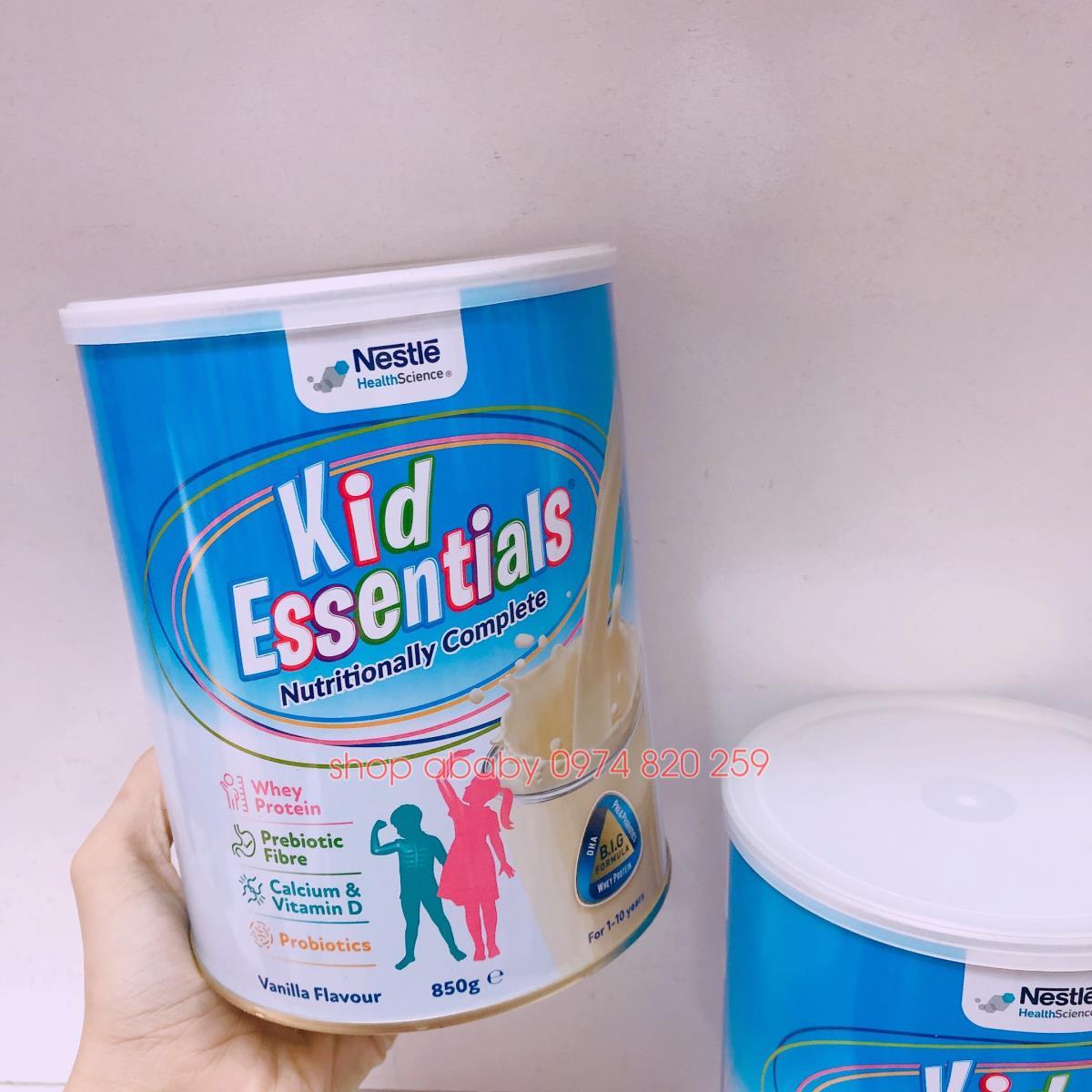 Sữa Kid Essential Úc 800g(1-10 tuổi) | Sữa cho bé