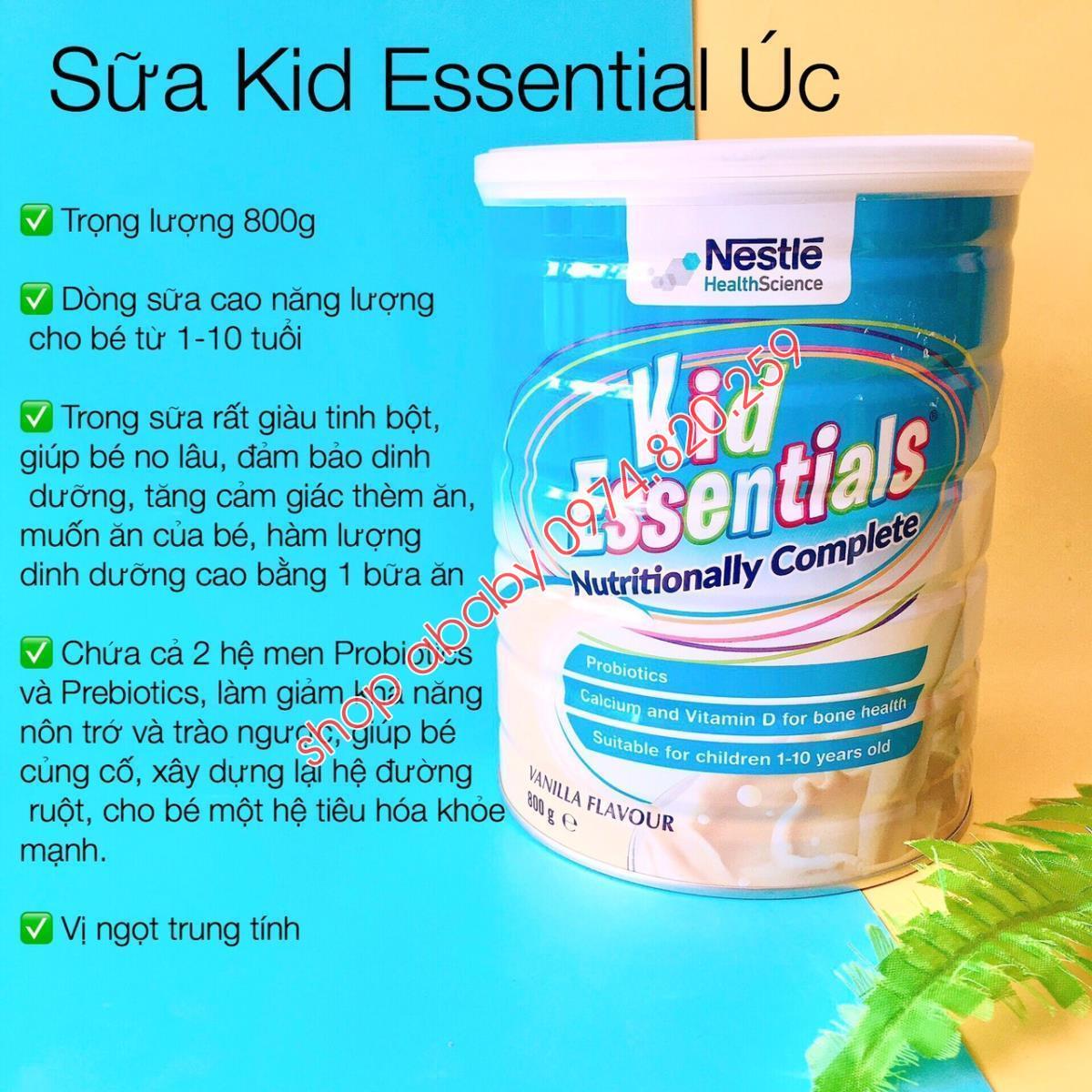 Sữa Kid Essential Úc | Sữa cho bé