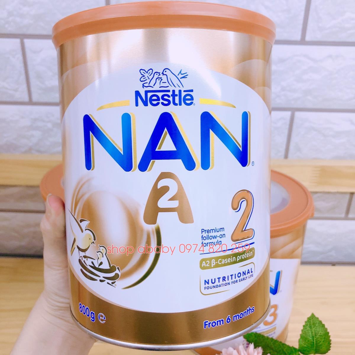 Sữa Nan A2 Úc 800g | Sữa cho bé