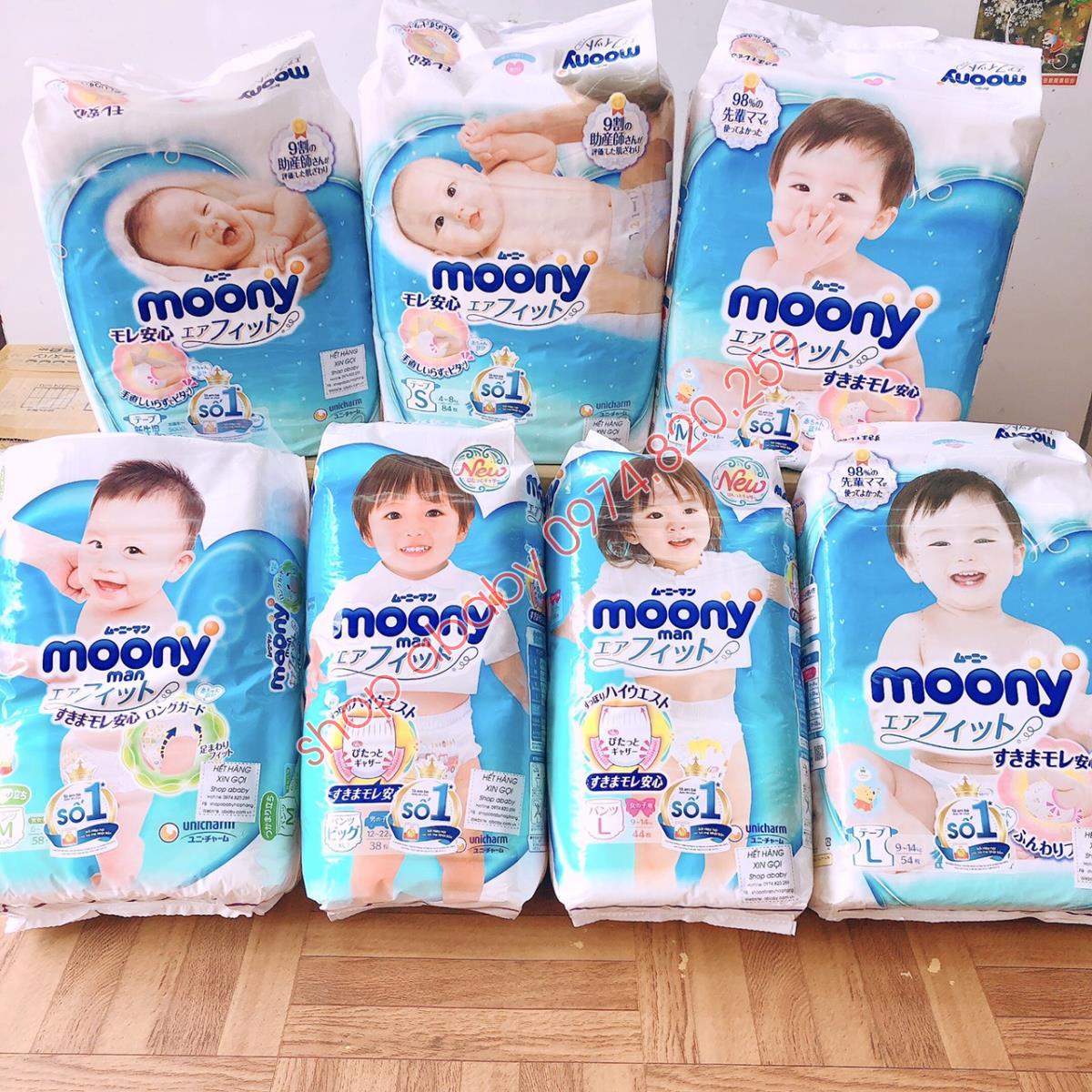 Bỉm Moony | Bỉm moony